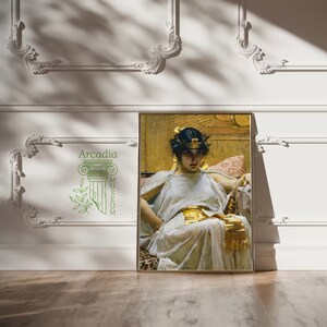 Cleopatra, John William Waterhouse, Large Print, Pre-raphaelite ...