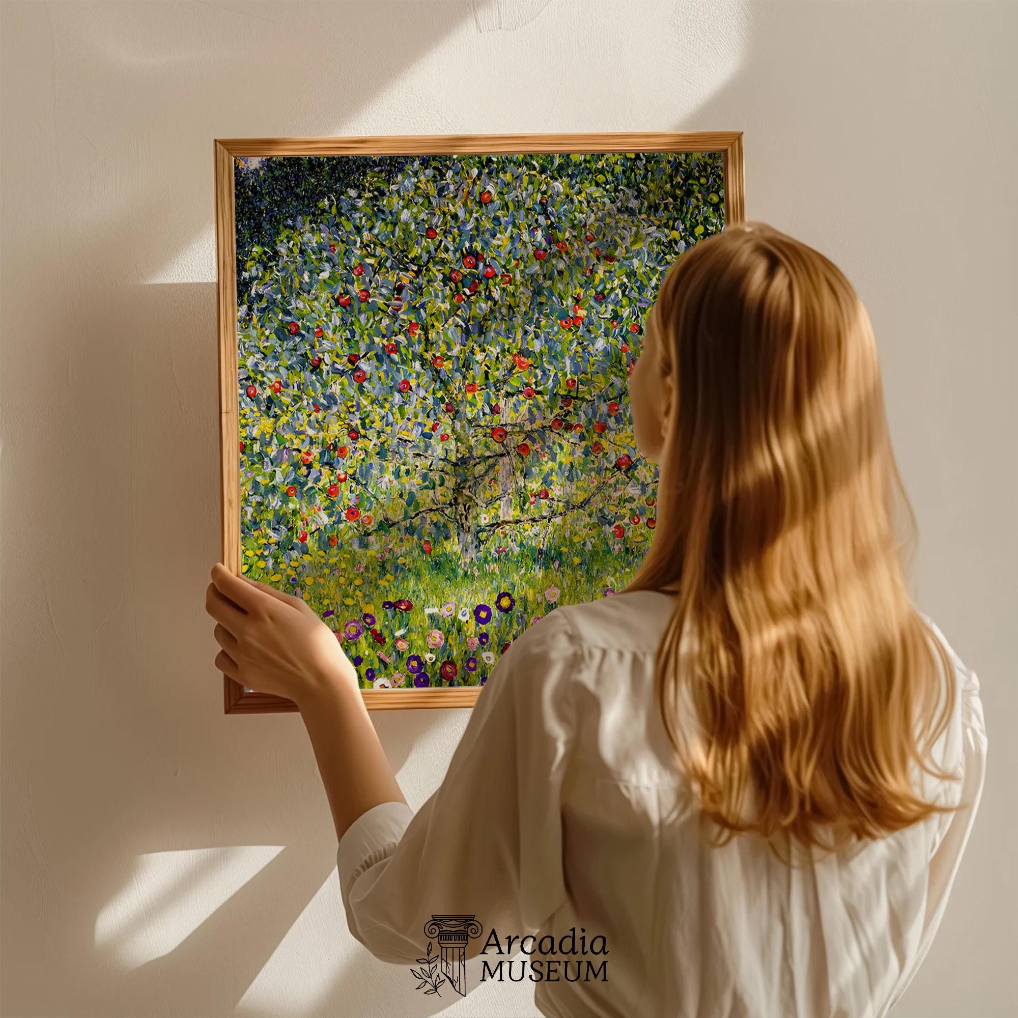 Apple Tree I 1912, Gustav Klimt Poster, Spring Landscape Wall Art Print ...