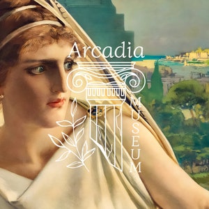 Hypatia of Alexandria Art Print, Hypatia Portrait, Vintage Painting ...