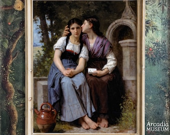 Lesbian Art Print, Sapphic Poster, Lesbian Kiss Wall Art, Wlw Artwork Decor Subtle, Sappho and ...