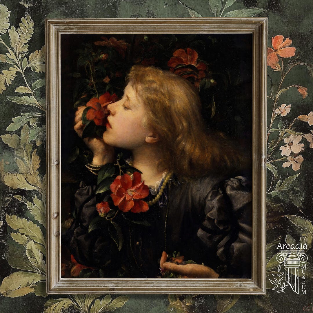 Ellen Terry Print, George Frederic Watts Painting, Dark Academia Poster ...