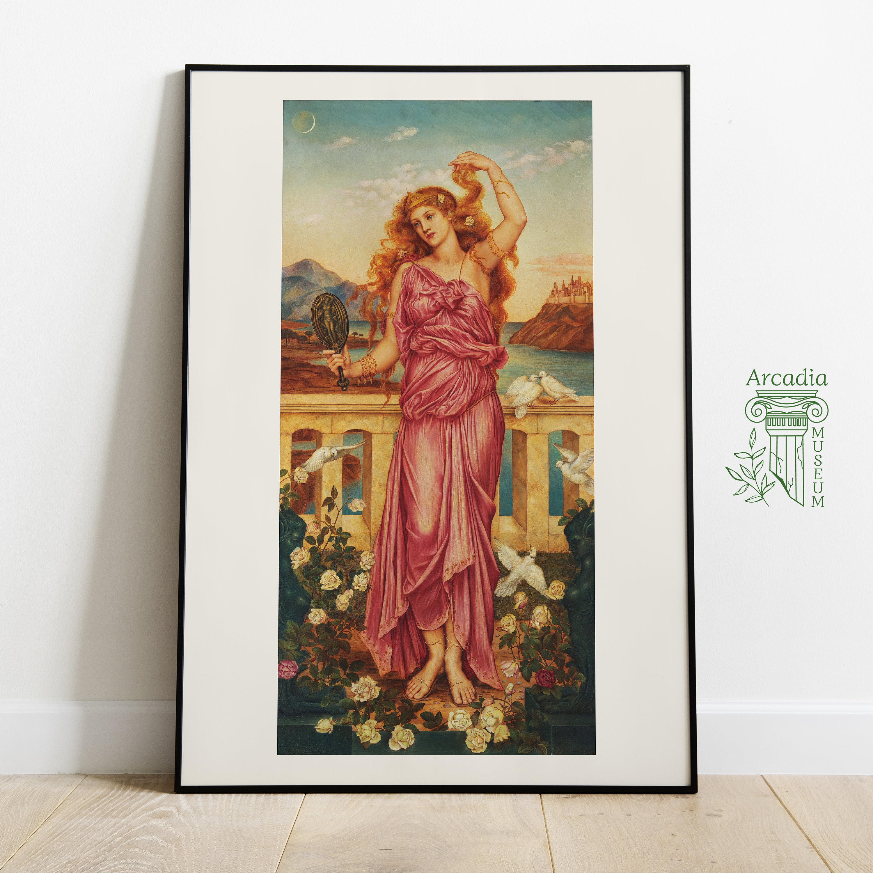 Helen of Troy, Greek Goddess Poster, Divine Feminine Art, Ancient ...