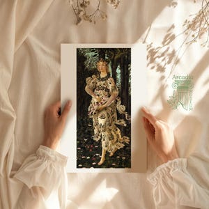 Primavera Detail Print, Botticelli Painting, Spring Giclée Poster ...