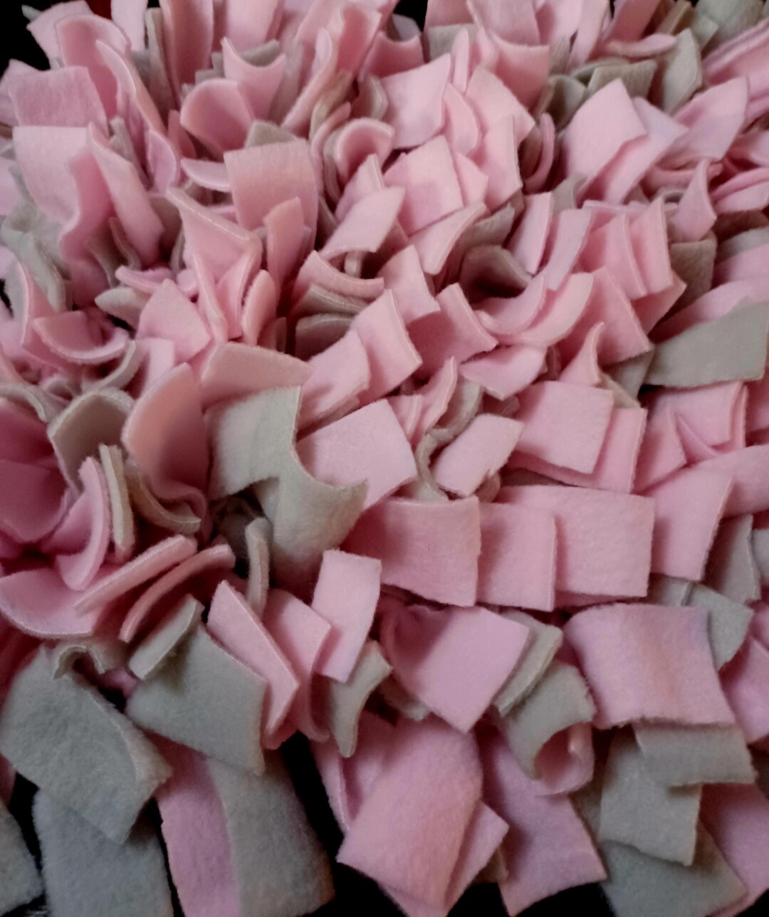 Custom 2 Color Fleece Snuffle Mat Pet Toy - Etsy
