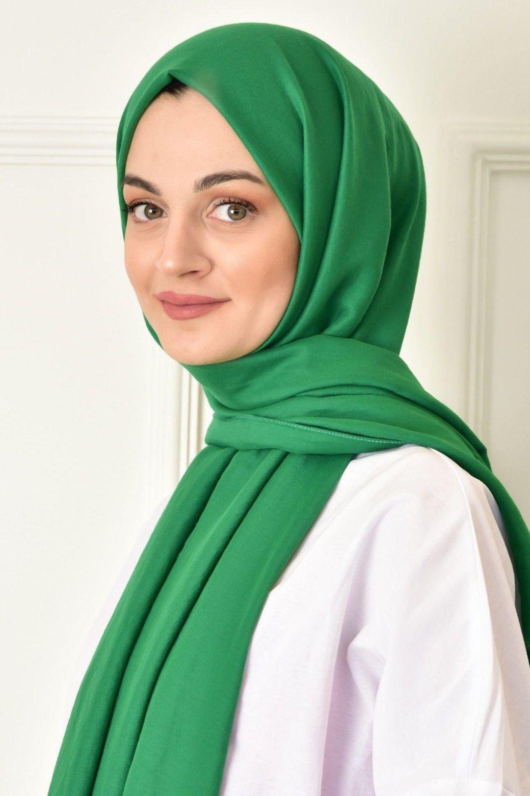 Sebnem Hijab Turban Scarf for Muslim Women Janjan-viscose Head Scarf ...