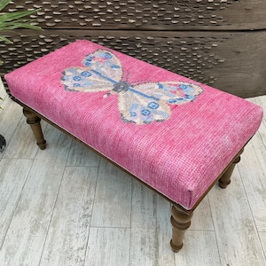 Butterfly footstool store