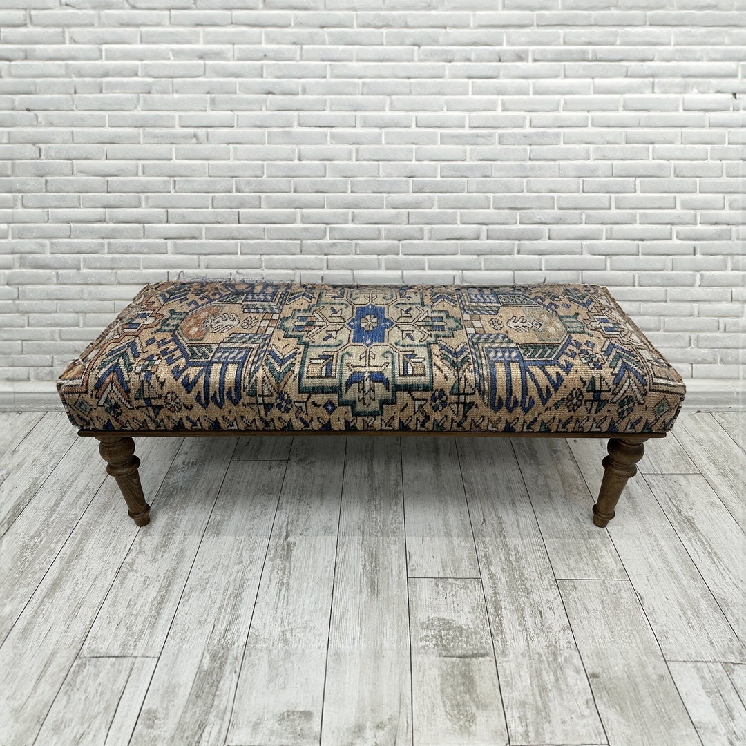 Persian Rug Benchhandmade Dining Table Bench Turkish Rug - Etsy Australia