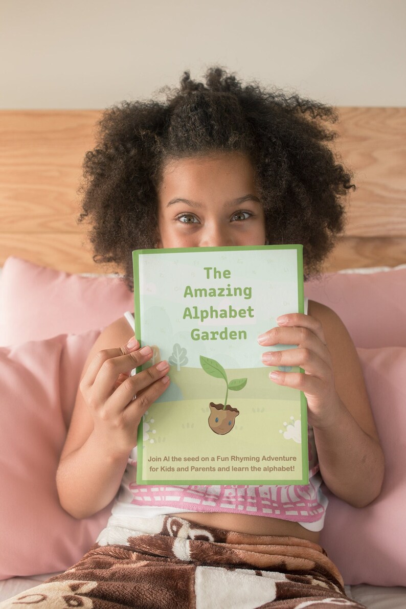 ABC Book for Kids the Amazing Alphabet Garden - Etsy