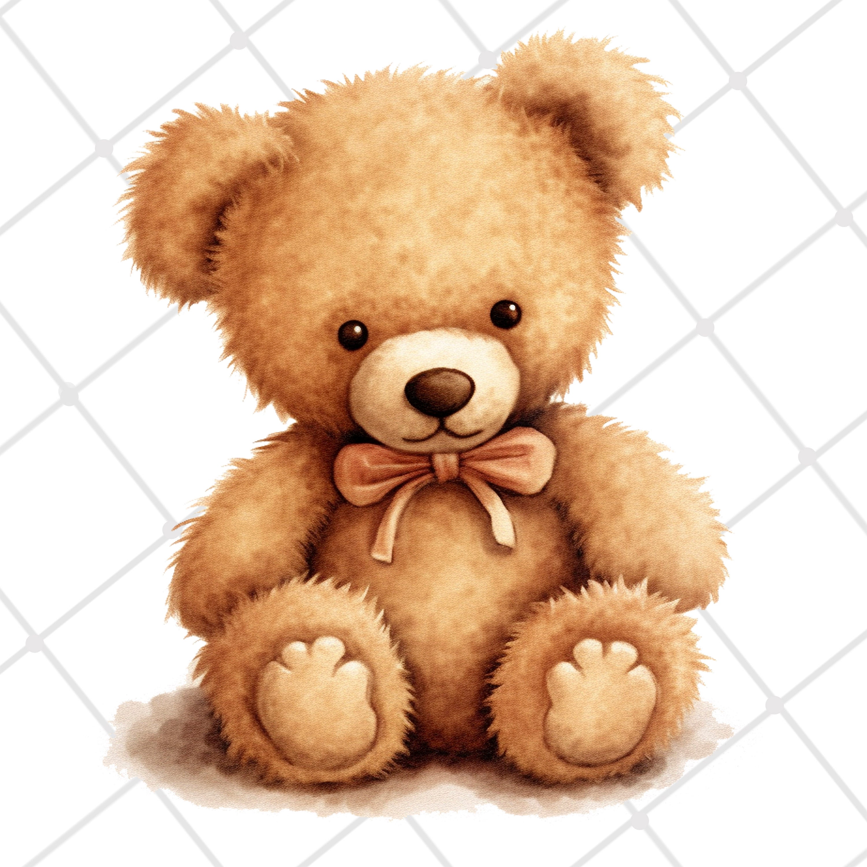 6 Teddy Bear Clipart PNG, High Quality, Digital Planner, Paper Crafts ...