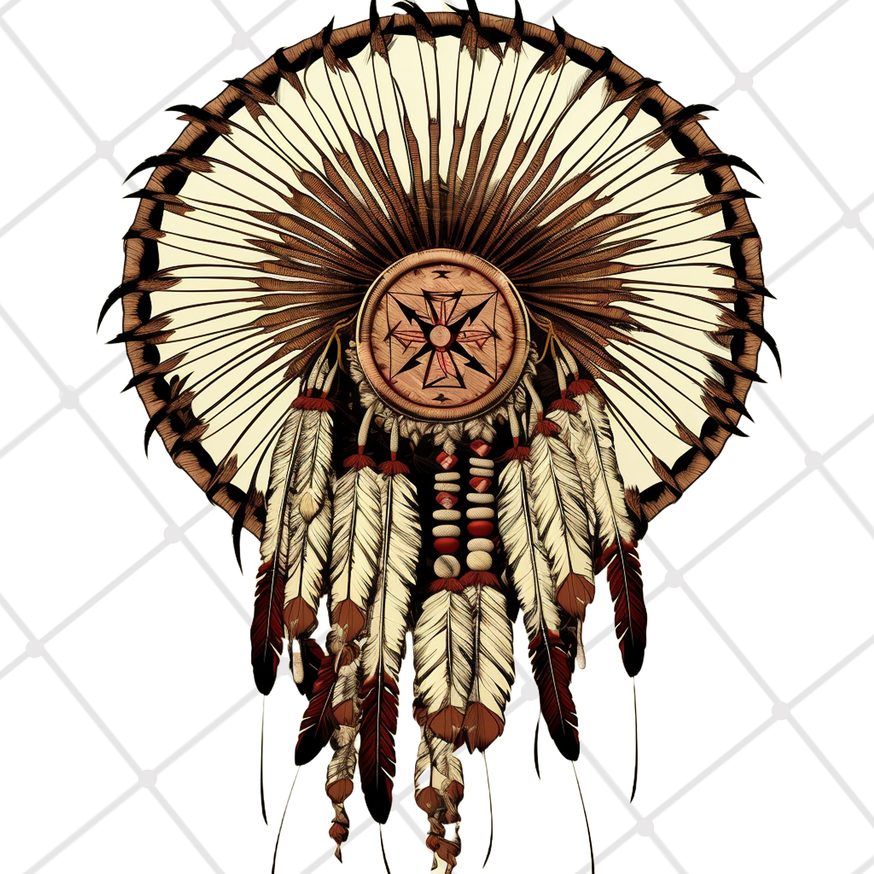 Native American Headdress PNG, Feather Headpiece,headdress Indian PNG ...