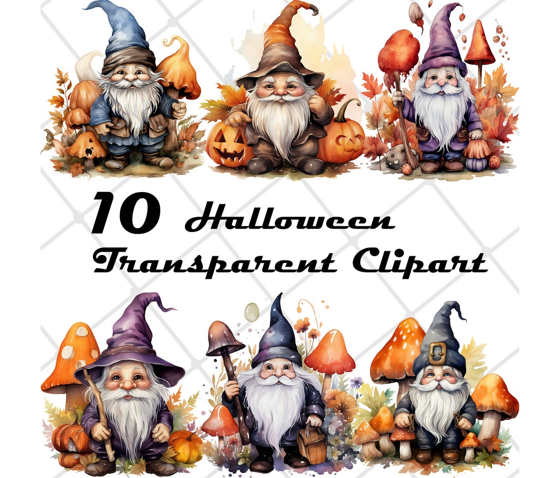 10 Halloween Clipart PNG, Pumpkin Clipart PNG, Pumpkin PNG, Commercial ...
