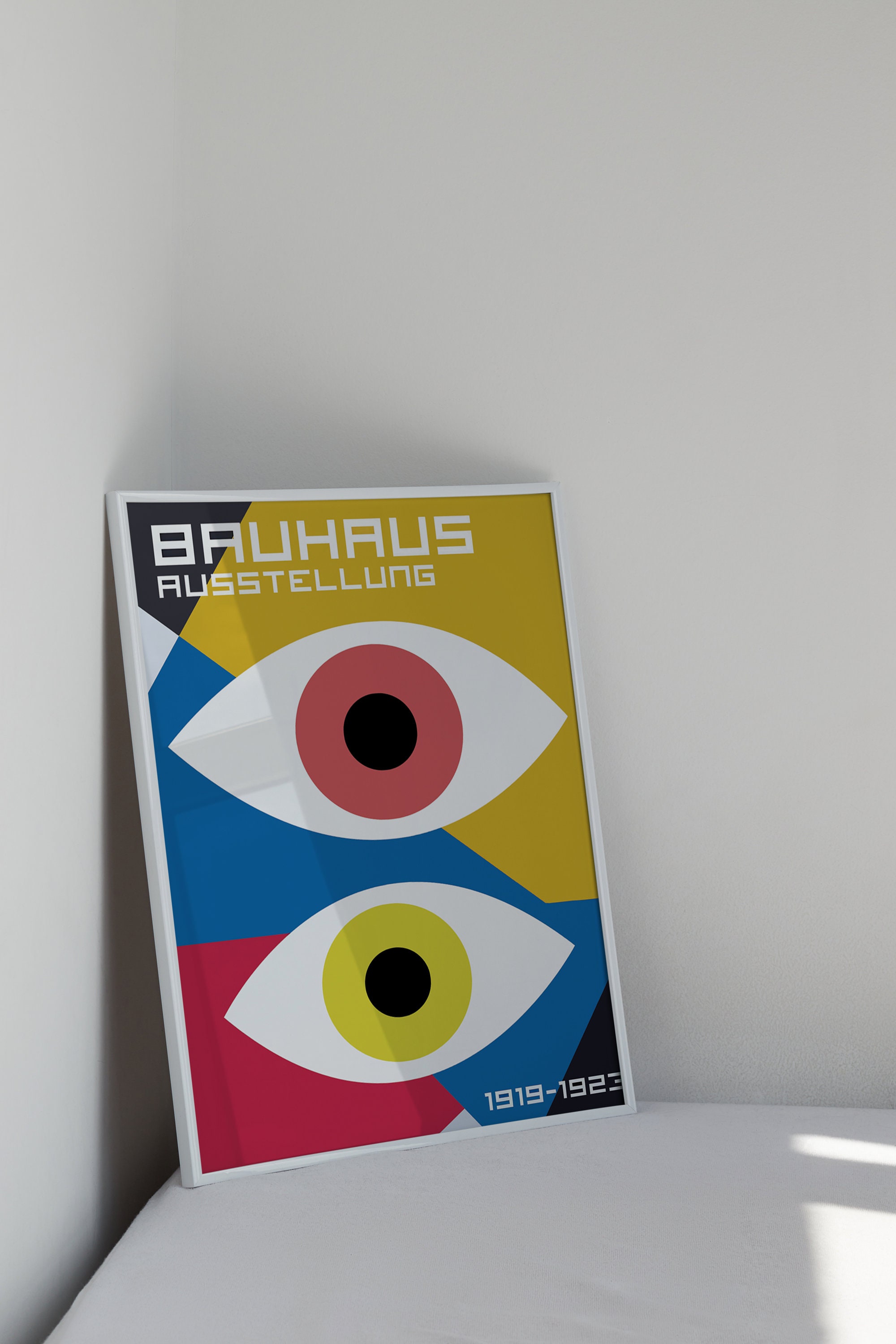 Bauhaus Posters, Modern Home Wall Art , Mid Century Linear Print ...