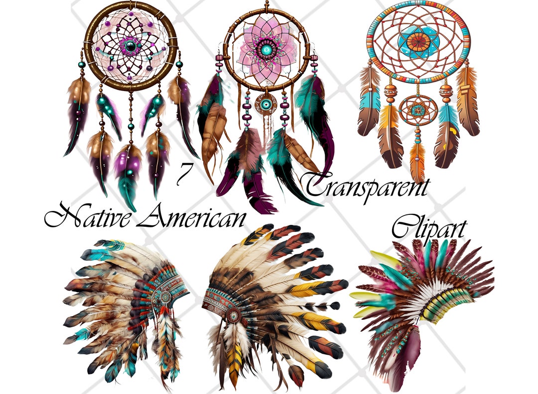 Native American Headdress PNG, Feather Headpiece,headdress Indian PNG ...