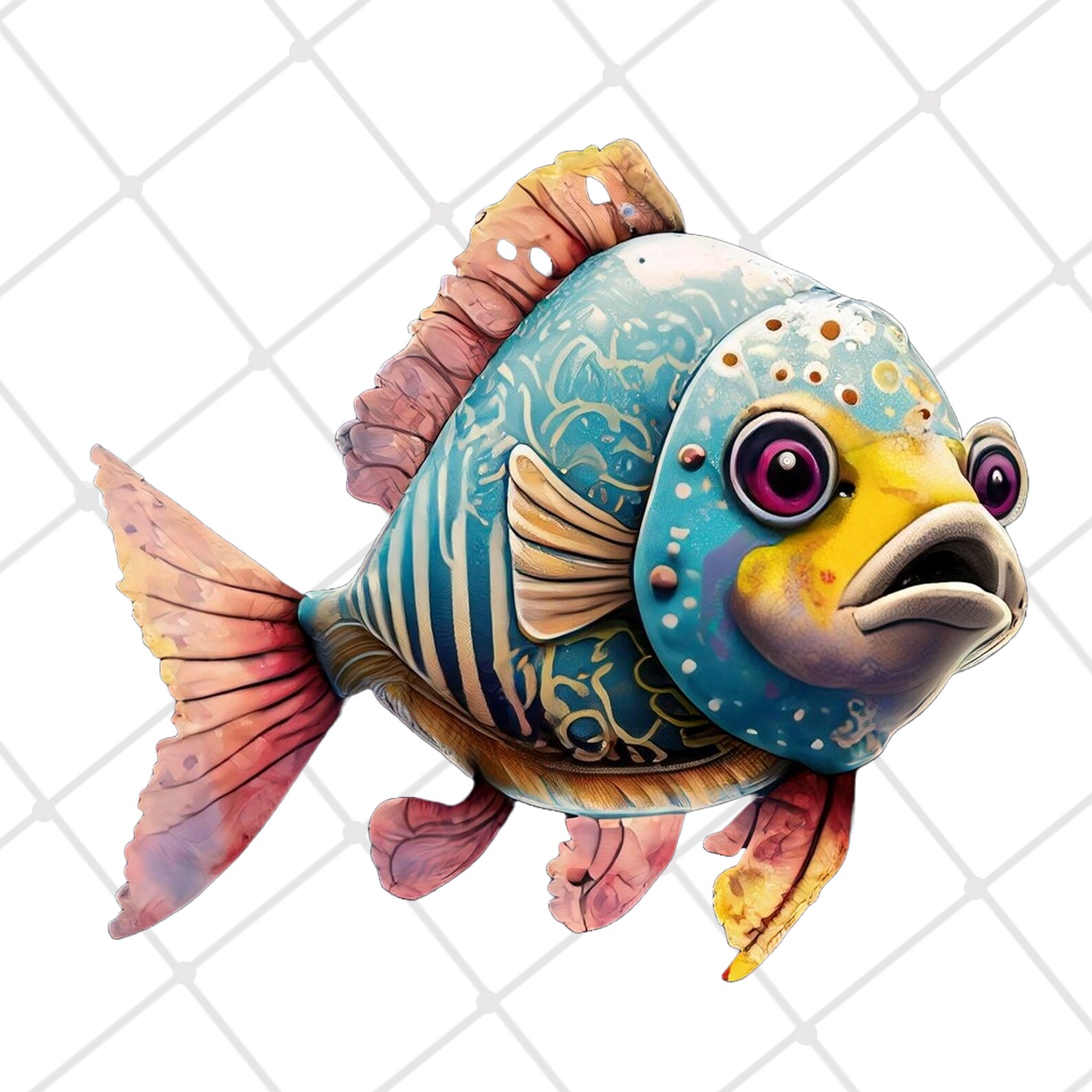 7 Fish PNG, Funny Fish,watercolor , Fish Clipart, Fish PNG, Fishing ...