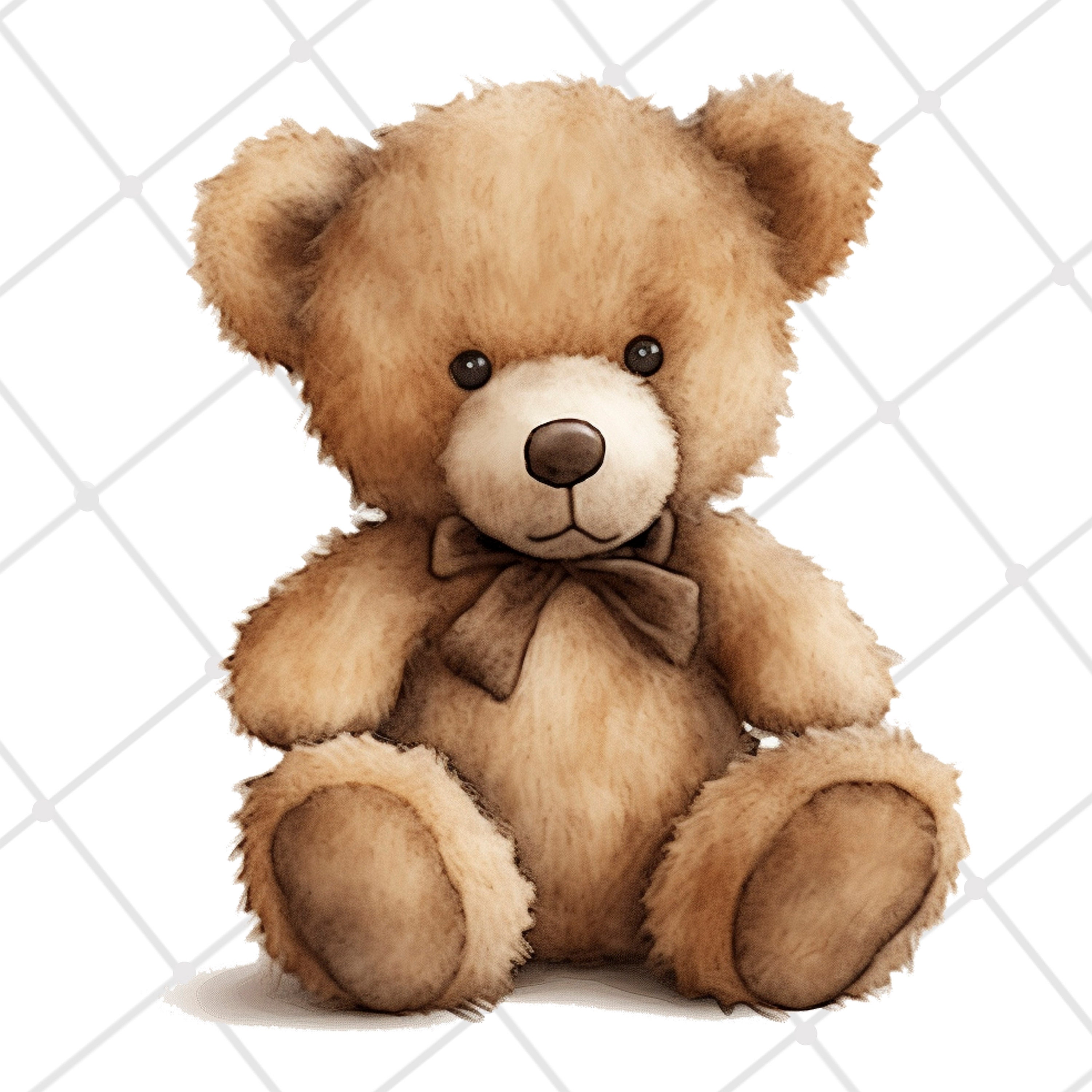 6 Teddy Bear Clipart PNG High Quality Digital Planner Paper - Etsy