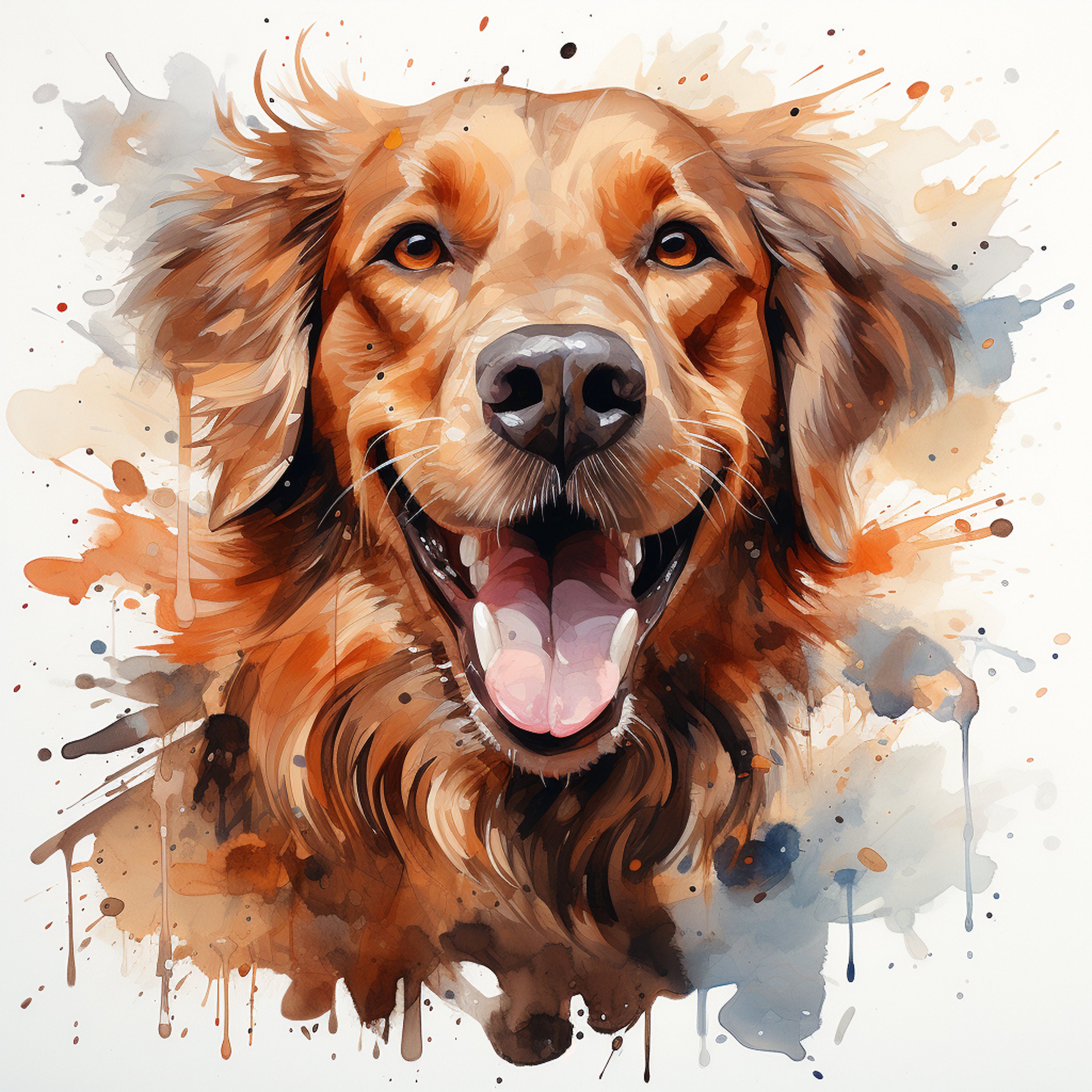 53 Watercolor Puppies Clipart, Dog Clipart, Puppies, Dog PNG Bundle ...