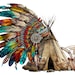 Native American Headdress PNG, Feather Headpiece,headdress Indian PNG ...