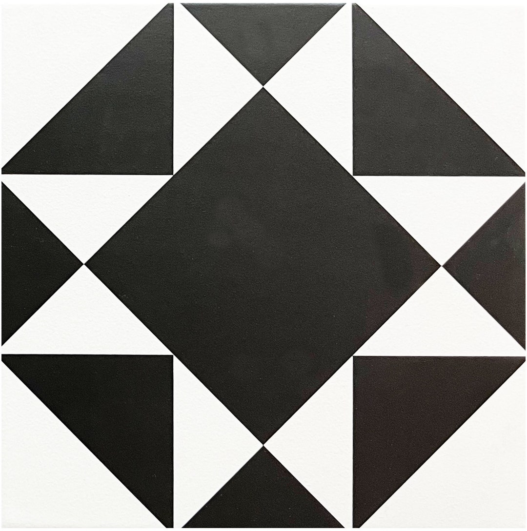 Sample Georgian Nero Decor 20x20cm Tiles - Etsy