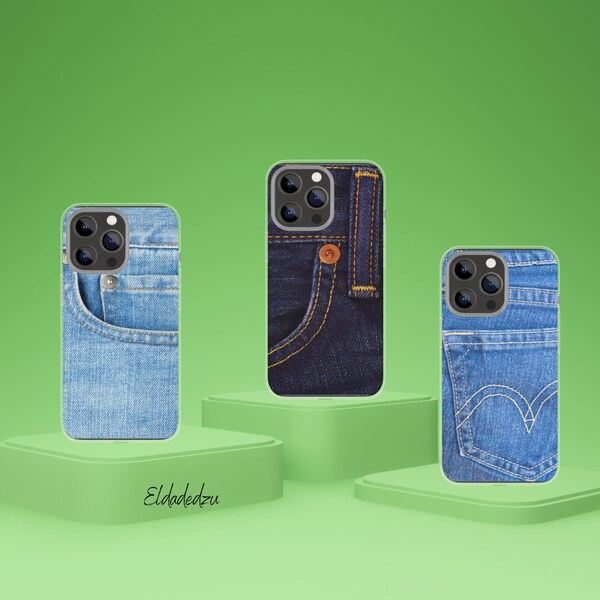 Denim Phone Case - Etsy