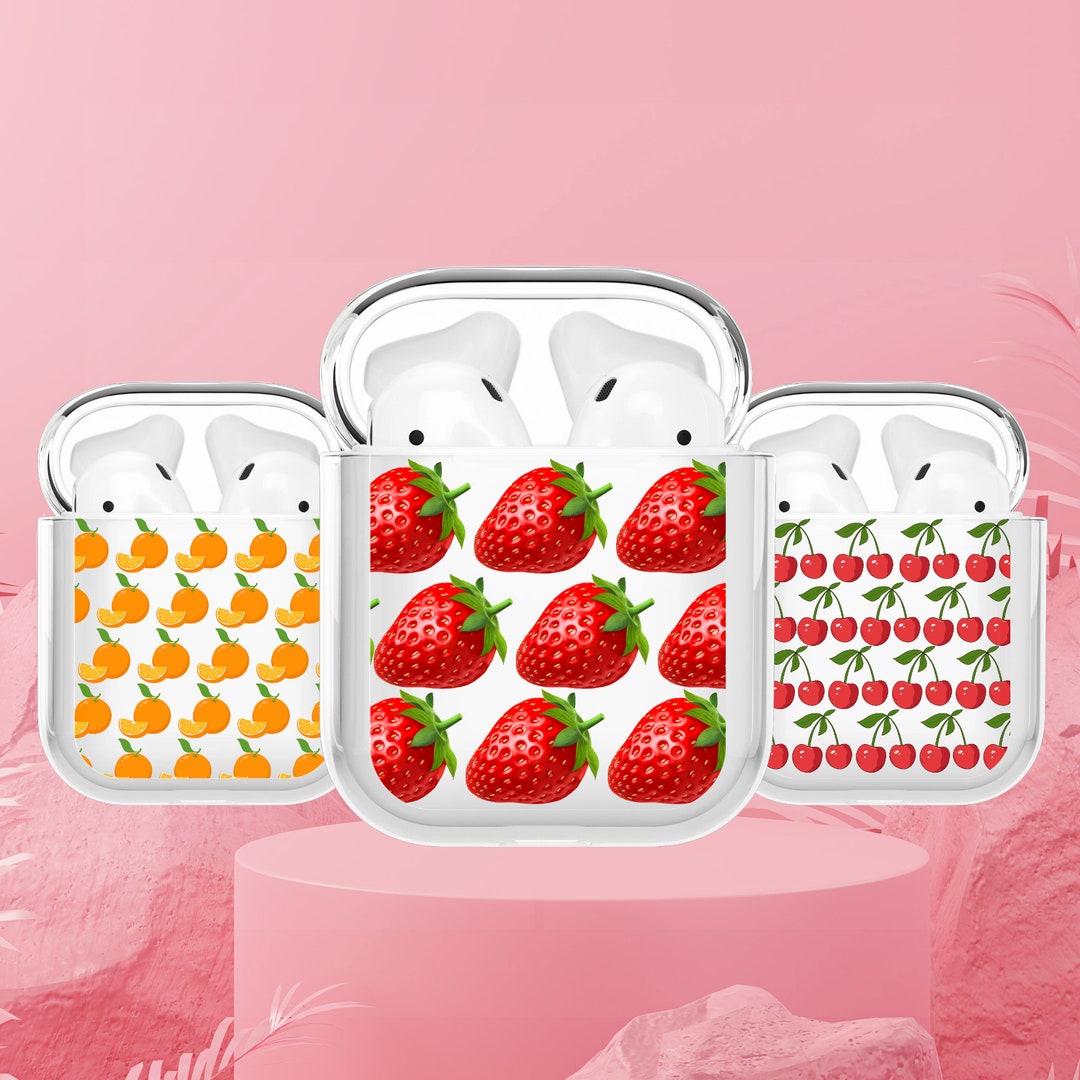 Fruits Design Headphone Case Fruit Print Protective Cover for - Etsy