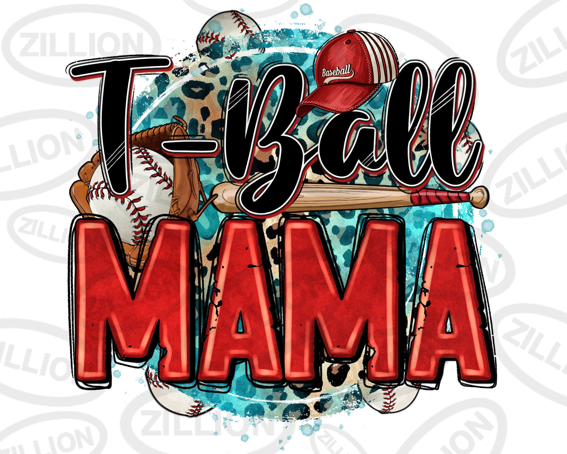 T-ball Mama Png Sublimation Design Download, Baseball Game Png, Mother ...