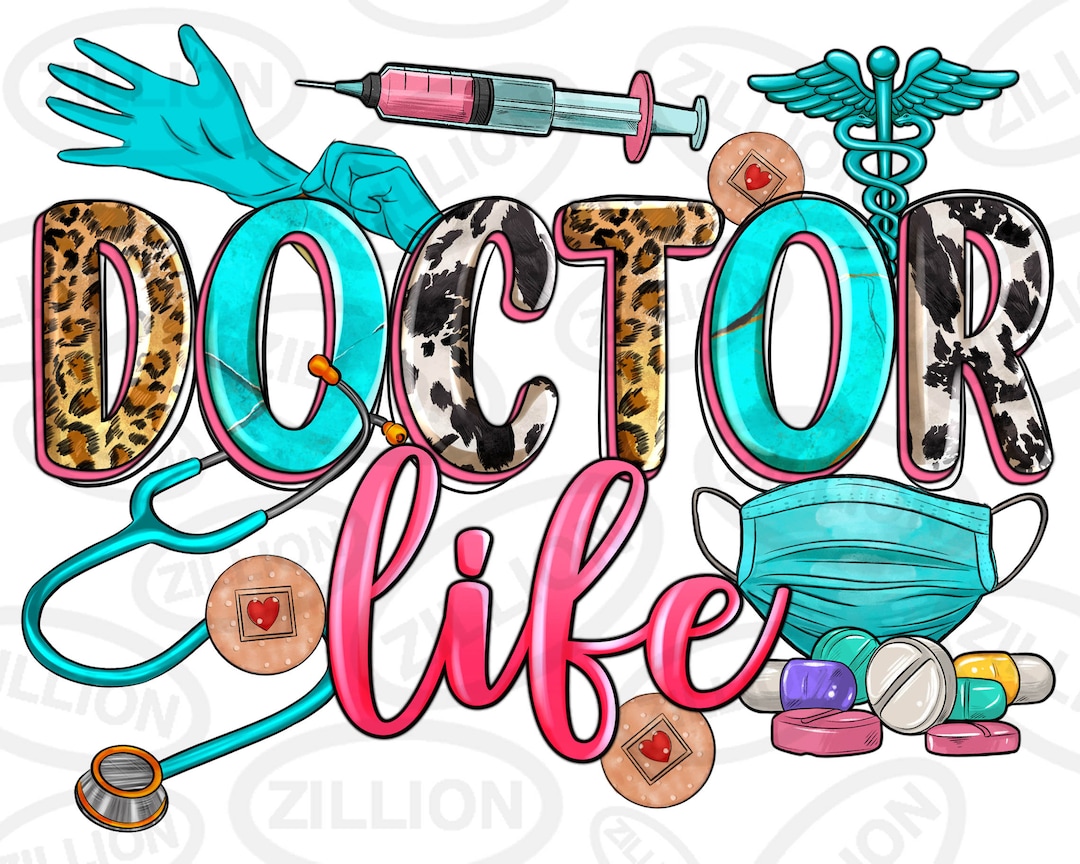 Doctor Life Png Sublimation Design Download, Western Doctor Png, Doctor ...