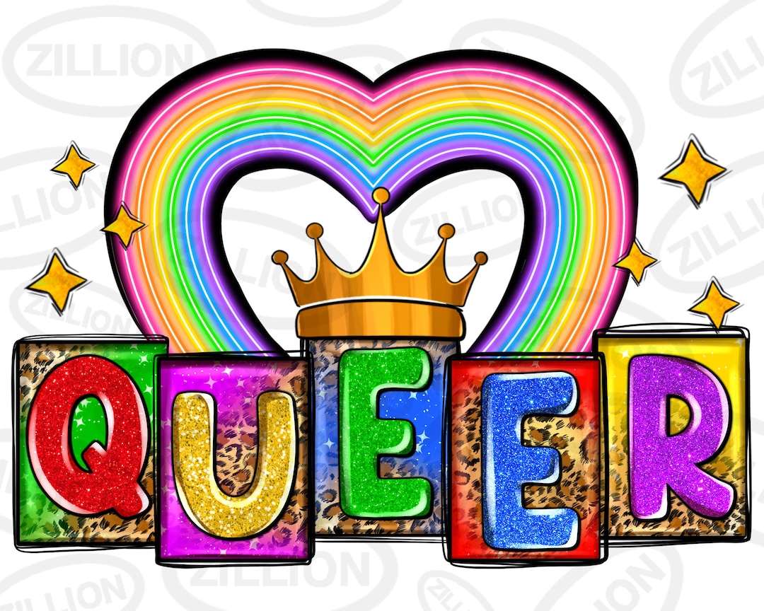 Queer Png Sublimation Design Download, LGBTQ+ Png, Love is Love Png ...