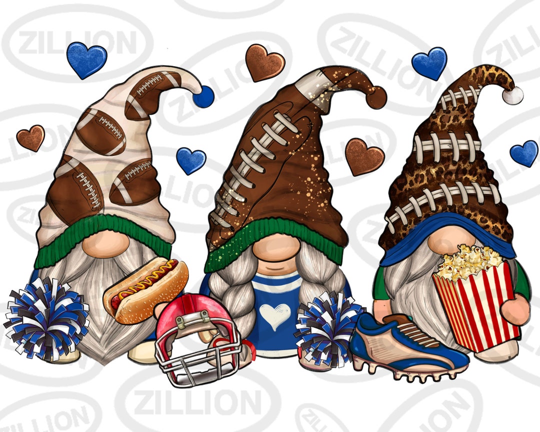 American Football Gnomes Png Sublimation Design Download, Football Png ...