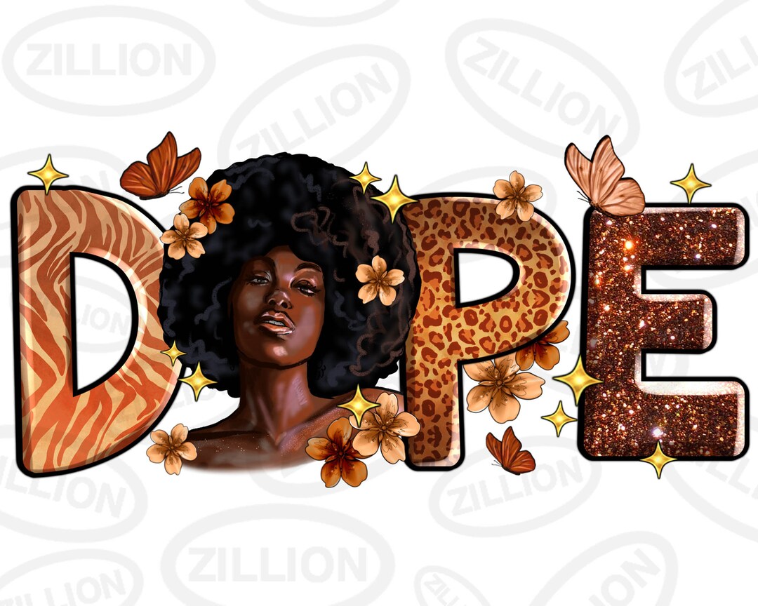 Dope Melanin Png Sublimation Design Download, 1865 Vibes Png, Black ...