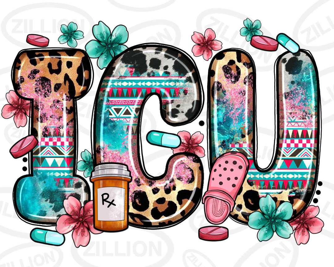 ICU Intensive Care Unit Png Sublimation Design Download, Medical Png ...