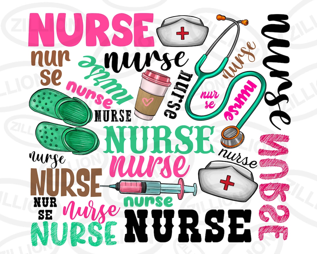 Nurse Png Sublimation Design Download, Nurse Png, Nurse Life Png, Nurse ...