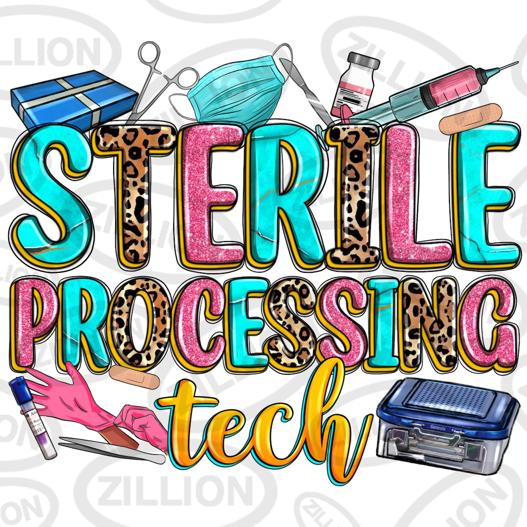 Sterile Processing Tech Png Sublimation Design Download, Western ...