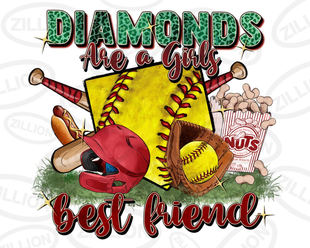 Diamonds Are a Girl Best Friend Png Sublimation Design Download ...