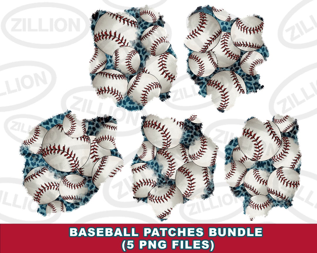 Baseball Patches Png Sublimation Design Bundle, Baseball Png, Sport ...