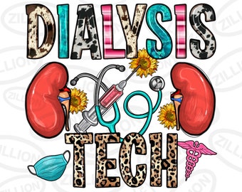 Dialysis Tech Png Sublimation Design Download, Nurse Png, Nursing Png ...
