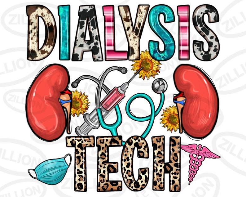Dialysis Tech Png Sublimation Design Download, Western Dialysis Png ...