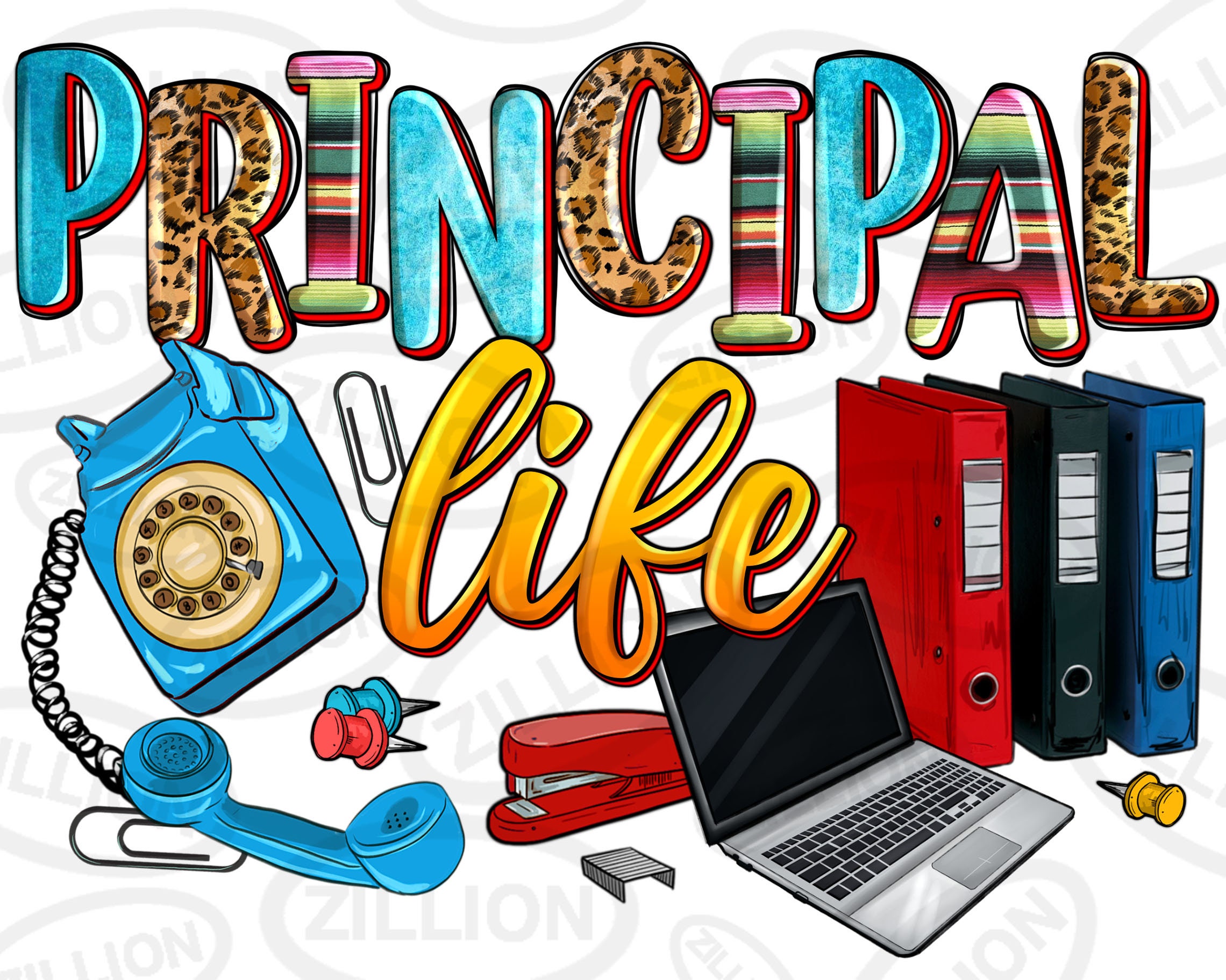 Principal Life Png Sublimation Design Download, Western Principal Png ...