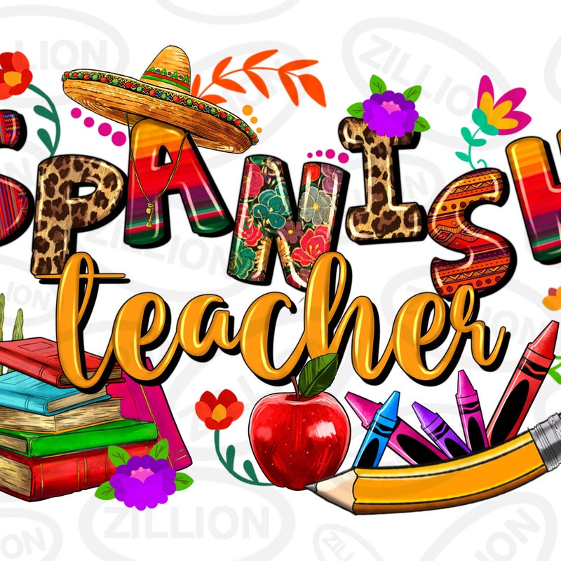 Spanish Teacher Svg - Etsy