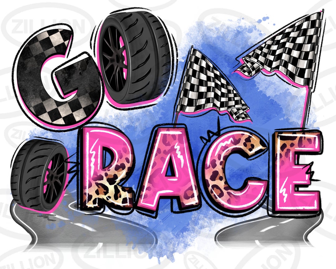 Go Race Png Sublimation Design Download, Sport Png, Game Day Png ...