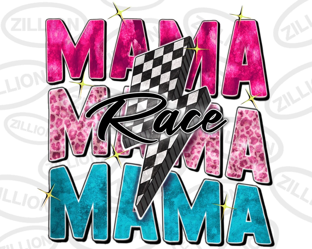 Race Mama Png Sublimation Design Download, Mother's Day Png, Racing Png ...