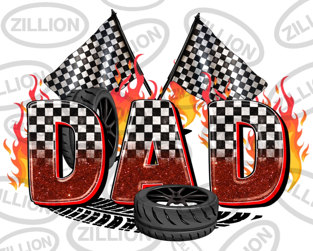 Race Dad Png Sublimation Design Download, Father's Day Png, Sport Dad ...