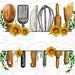 Personalized Kitchen Tools Png Sublimation Design Download, Kitchen ...