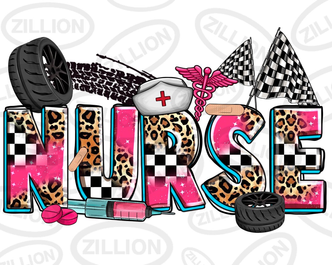 Race Nurse Png Sublimation Design Download, Sport Png, Game Day Png ...