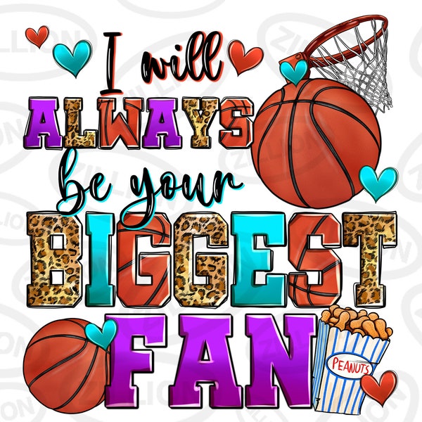 Biggest Fan Basketball - Etsy