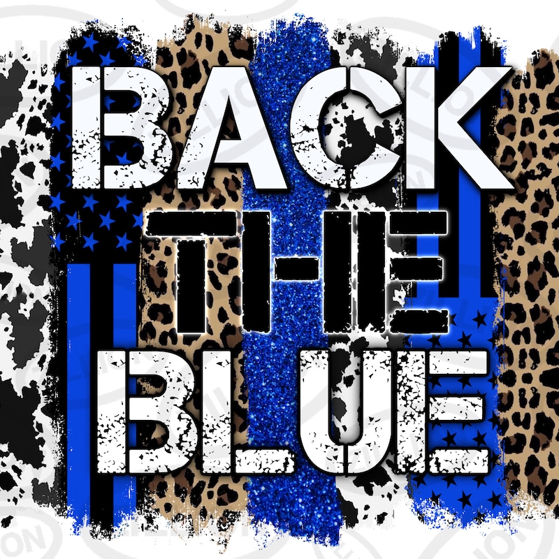 Back the Blue - Etsy
