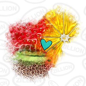 Fruit Patches Png Sublimation Design Bundle, Summer Fruits Png, Western ...