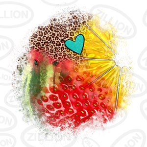Fruit Patches Png Sublimation Design Bundle, Summer Fruits Png, Western ...