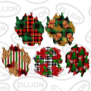 Christmas Patches Bundle Png, Merry Christmas Png, Christmas Pattern ...