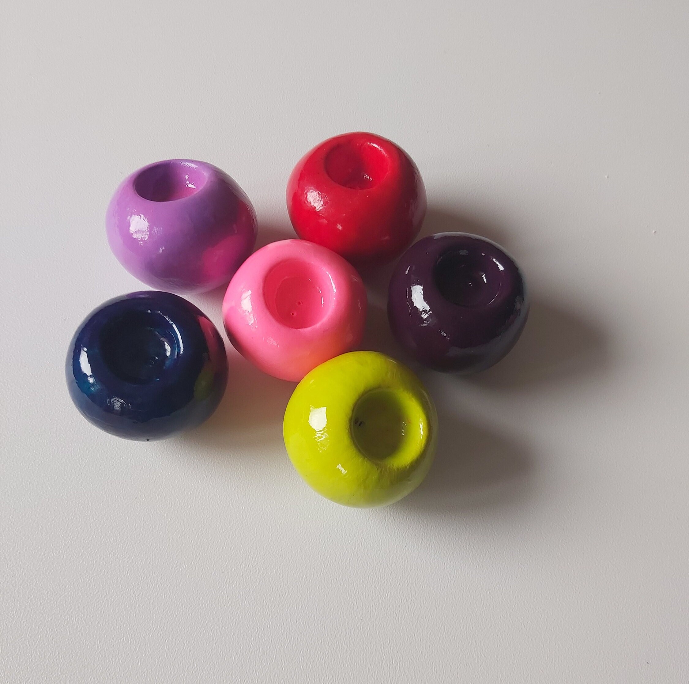 Clay Cracking Balls With Glitter - Etsy