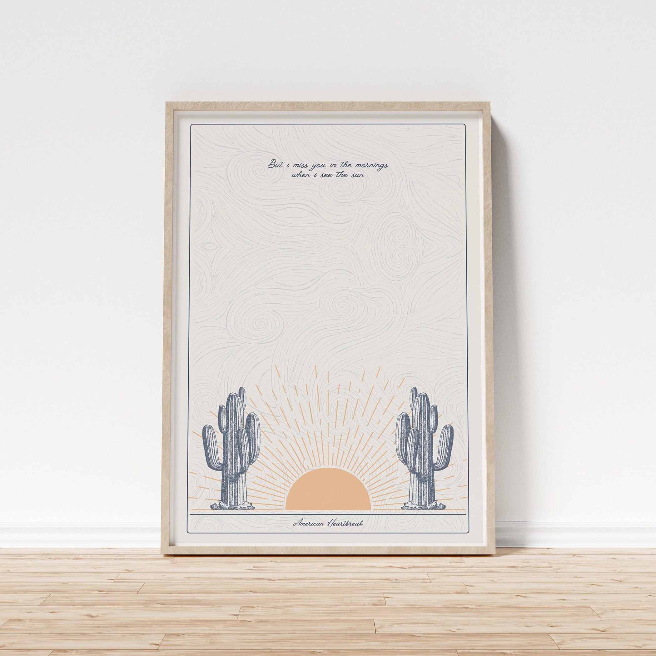 Zach Bryan Poster, Something in the Orange, Country Music, Minimalist ...